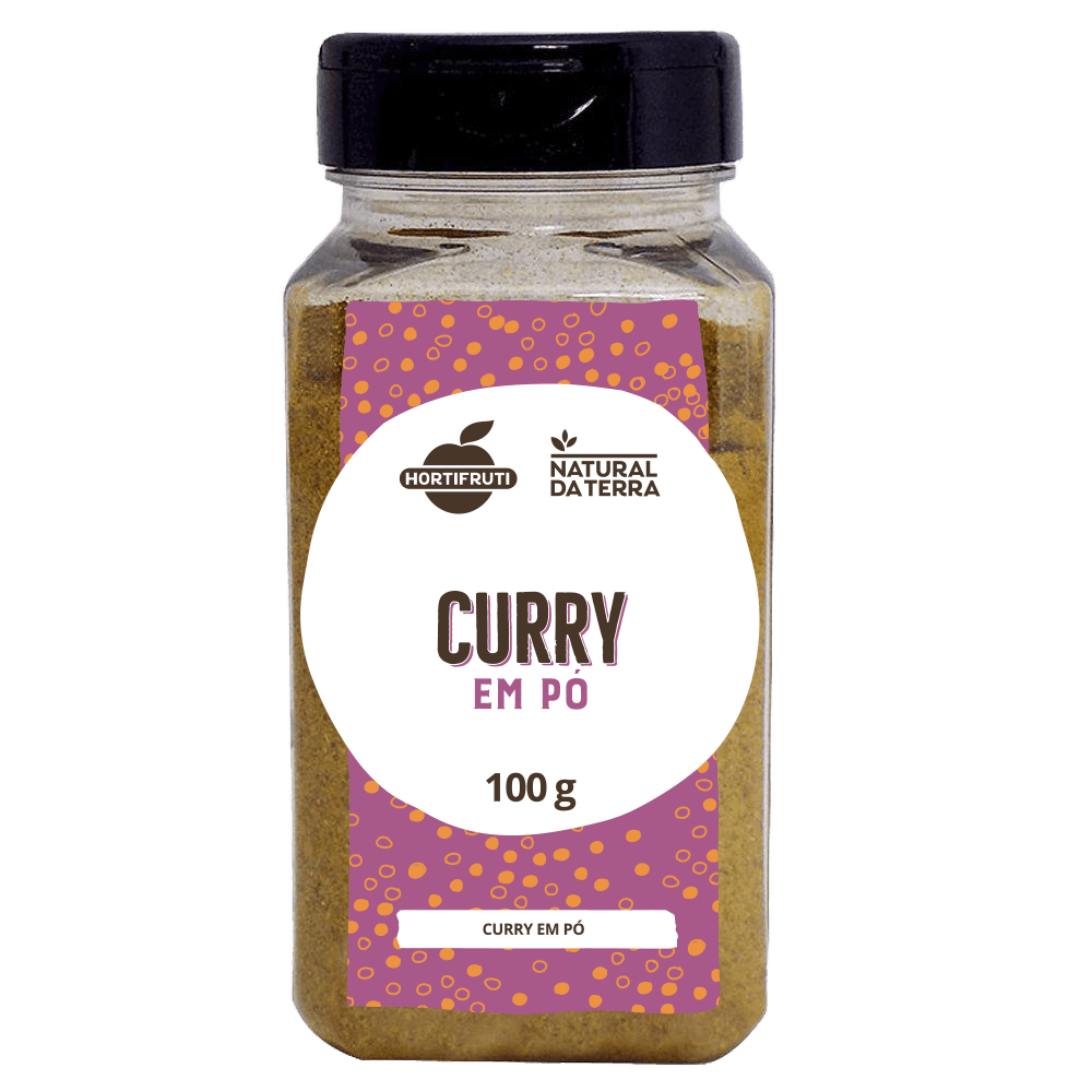 Curry Natural da Terra 100g | Natural da Terra