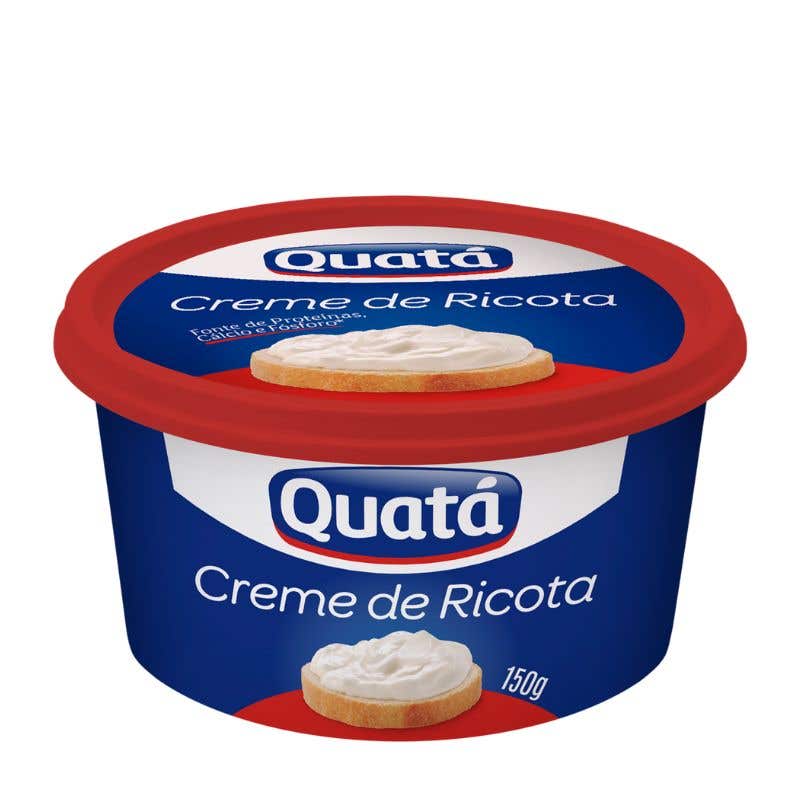 Creme de Ricota Tradicional Quatá 150g | Natural da Terra