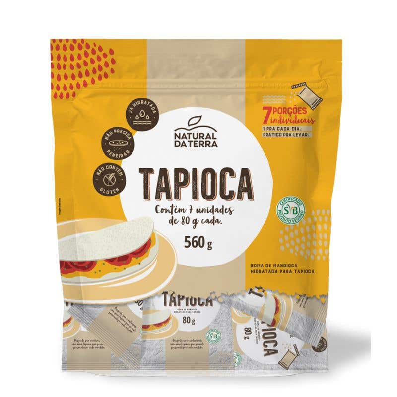 Tapioca Sachê Natural Da Terra 560g | FastStore PDP