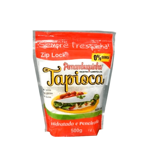 Tapioca Hidratada Pernambuquinha 500g | Natural da Terra
